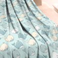 60x80 Inch Flannel Fleece Blanket for Men, Women & Kids, Soft ...