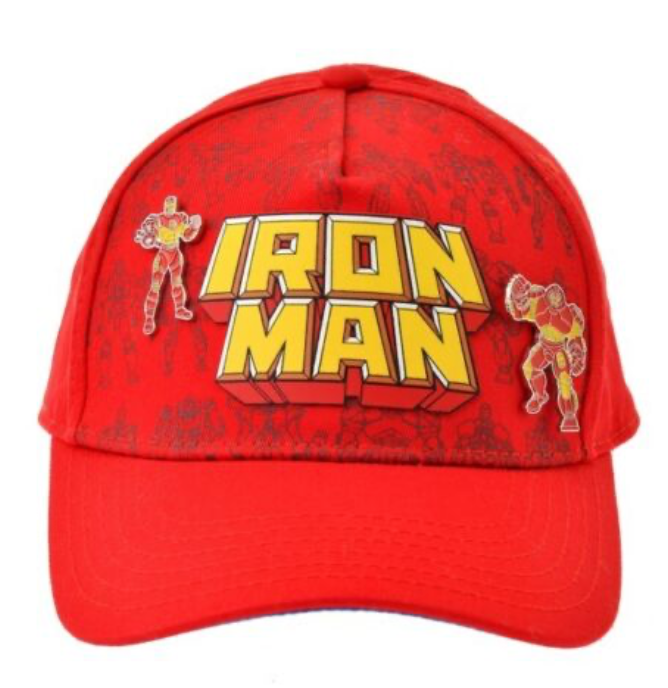 Disney Parks Marvel Iron Man Cap Hat Adult With Pins New With Tag ...