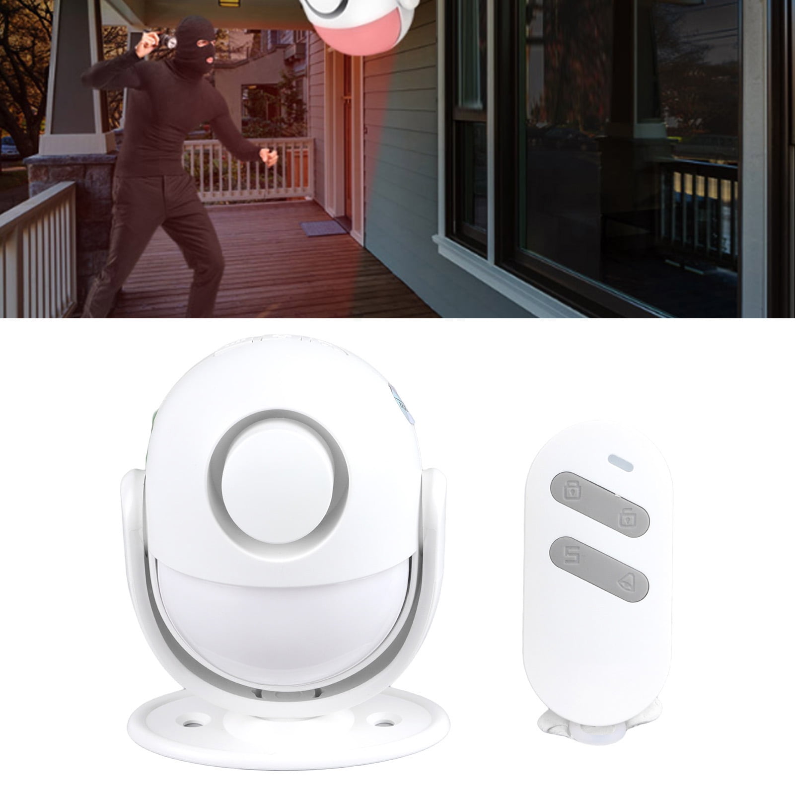 Alarma De Detector De Movimiento, Amplio Rango De Detección, Alarma ...