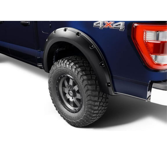 Bushwacker by RealTruck Pocket/Rivet Style Front & Rear Fender Flares ...