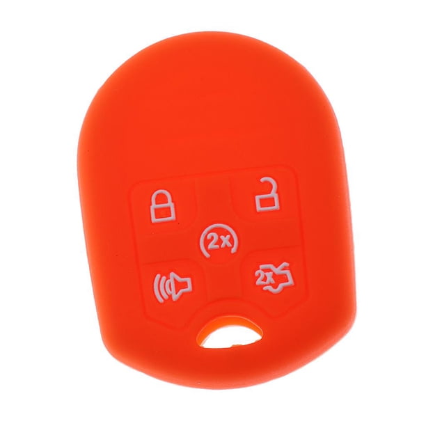 NEW 5 Button Key case Fob Cover for Expedition Taurus orange - Walmart.ca