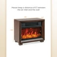 Resenkos Fireplace Heater,Electric Fireplace, Mini Wooden Space ...