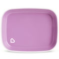 Munchkin® Splash™ 4 Piece Toddler Plates, Pink/Purple - Walmart.com