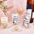 16pcs 12Pcs Spiral Place Card Holders Infinite Place Card Holder ...