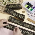 10 Yards Ethnic Style Embroidery Polyester Ribbons Jacquard Ribbon ...