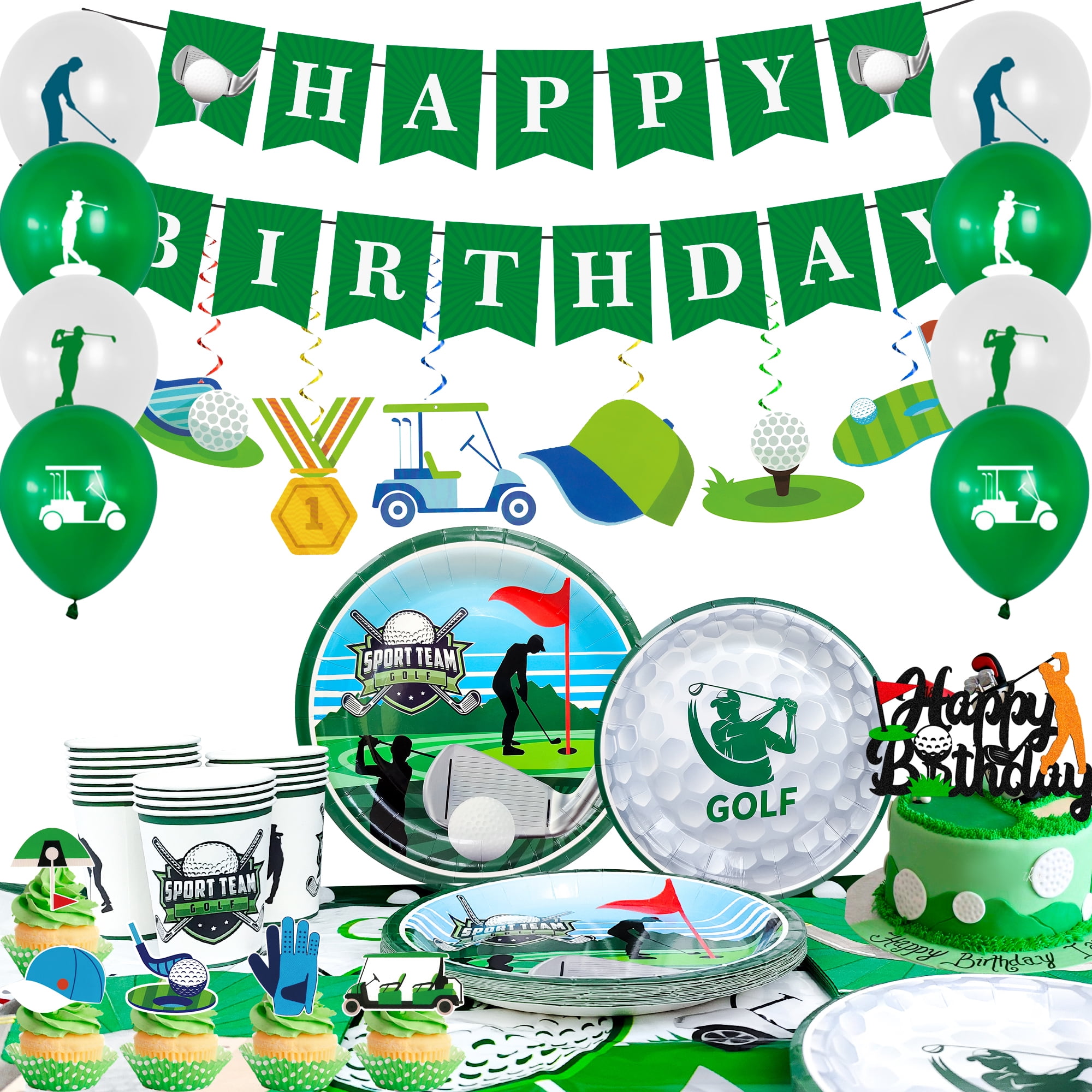 Click here for Elifjoydeco Golf Party Decorations  95pcs Birthday... prices