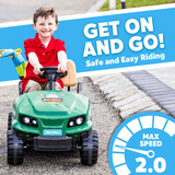 Flybar Golf Cart 6V Ride-On for Kids, Includes Golf Clubs and Balls ...