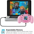 PlayZoom Snapcam - Pink Kids Digital Camera, Video, 2X Zoom Gift for ...