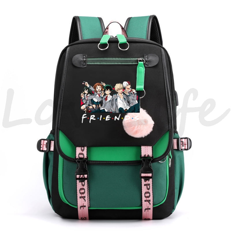 Click here for Backpackcanadaonlinesale Anime Canvas Bag My Hero... prices
