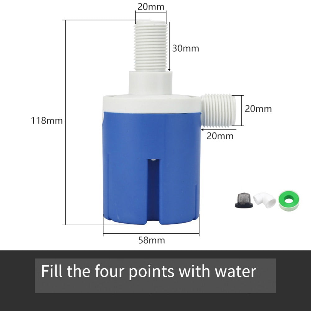 Water Level Controller Float Valve Pool Water Full Automatic Stop ...