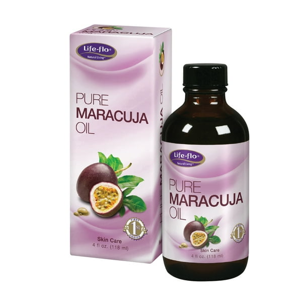Life-Flo Pure Maracuja Oil (Passion Fruit Seed Oil) | Natural ...