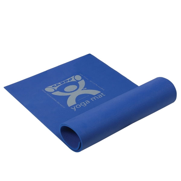 CanDo Exercise Yoga Mat - Blue, 68" x 24" x 0.25", Case of 10 - Walmart ...