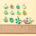 1 Box 28Pcs 12 Style Handmade Polymer Clay Star Charms Avocado ...