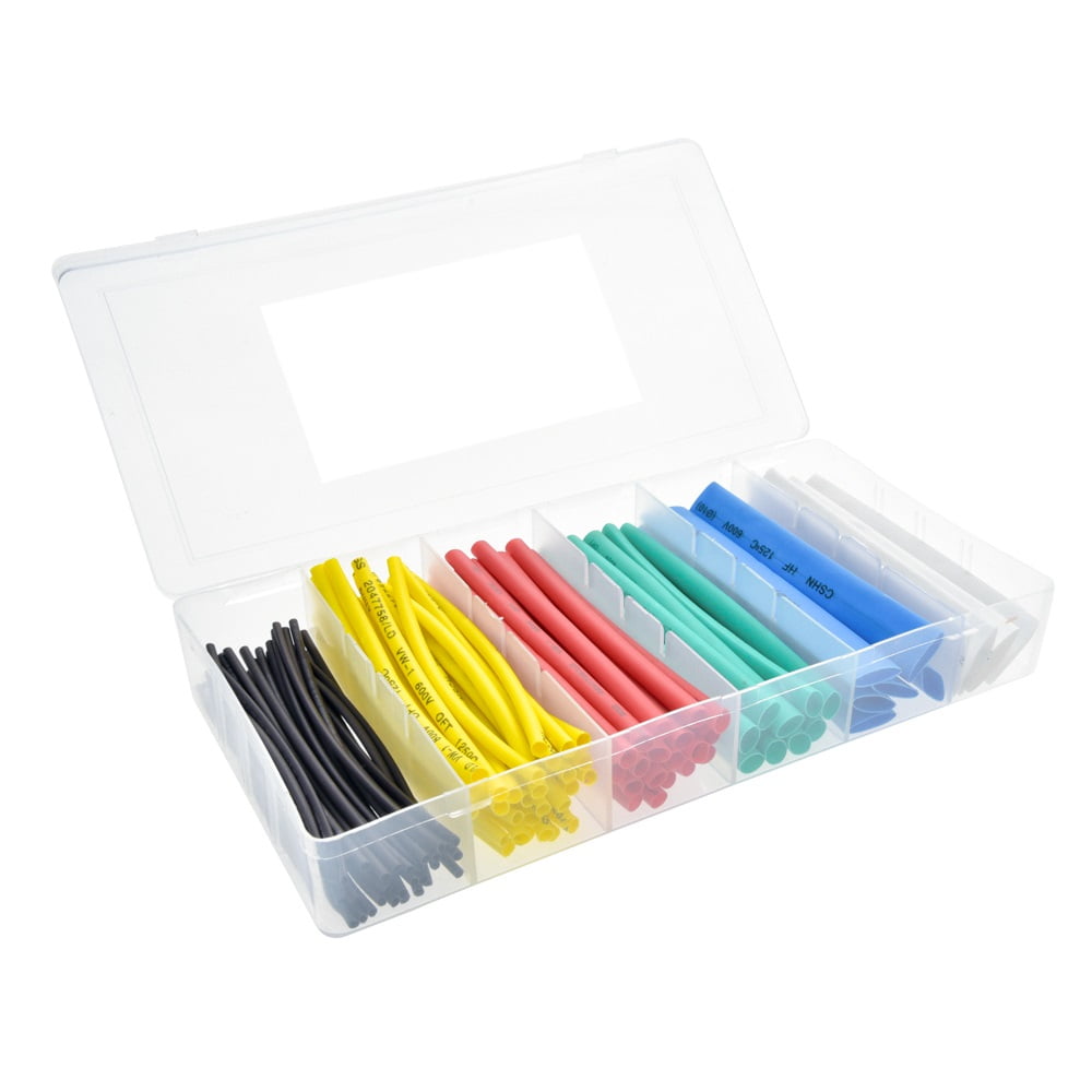 Heat Shrink Tube Kit, Assorted Color (100 Pack) - Walmart.com