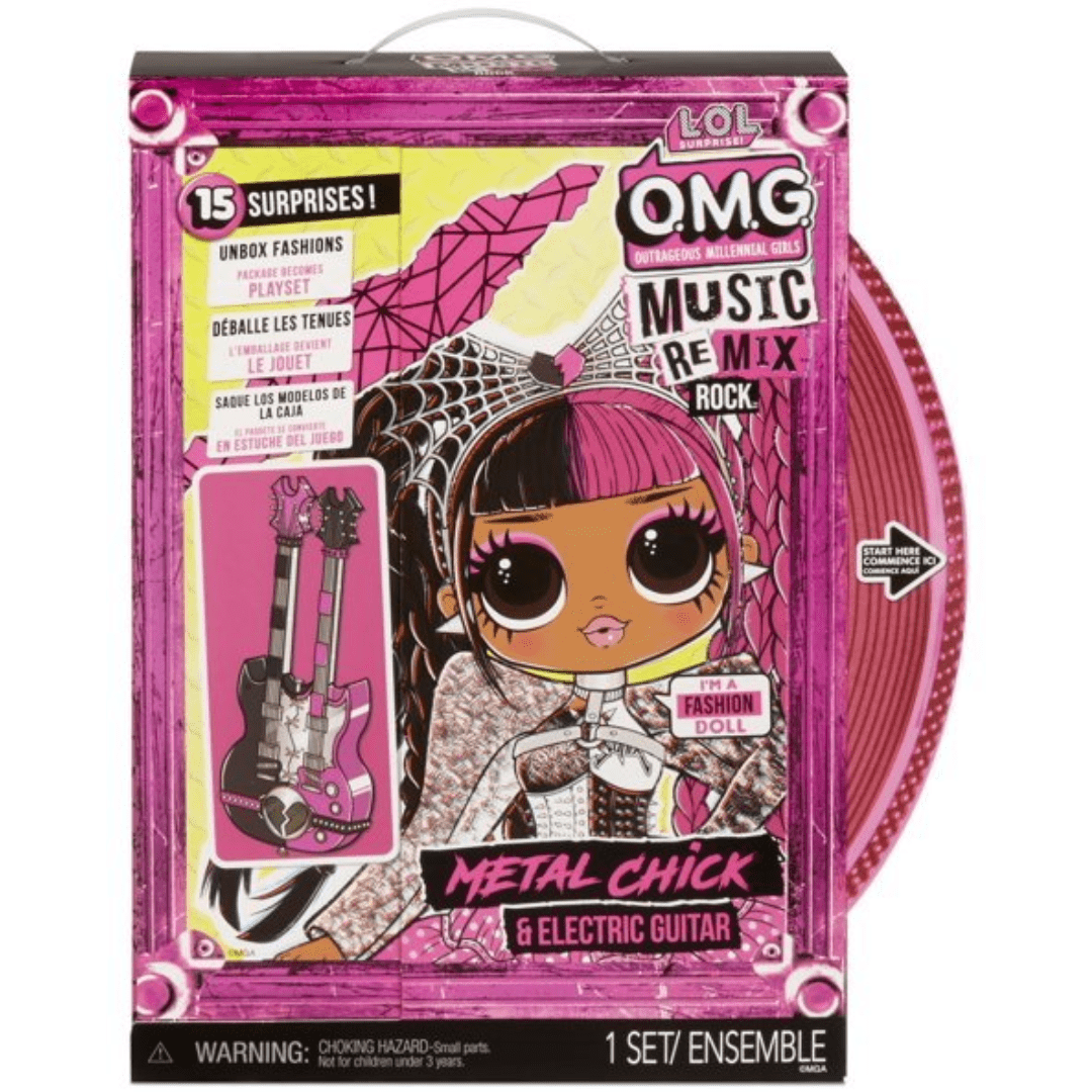 L.O.L. Surprise! O.M.G. Remix Rock Metal Chick LOL Surprise! IGA - 158 ...