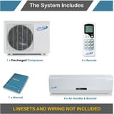 4 Zone Mini Split 9000 9000 9000 9000 Ductless Air Conditioner Pre ...