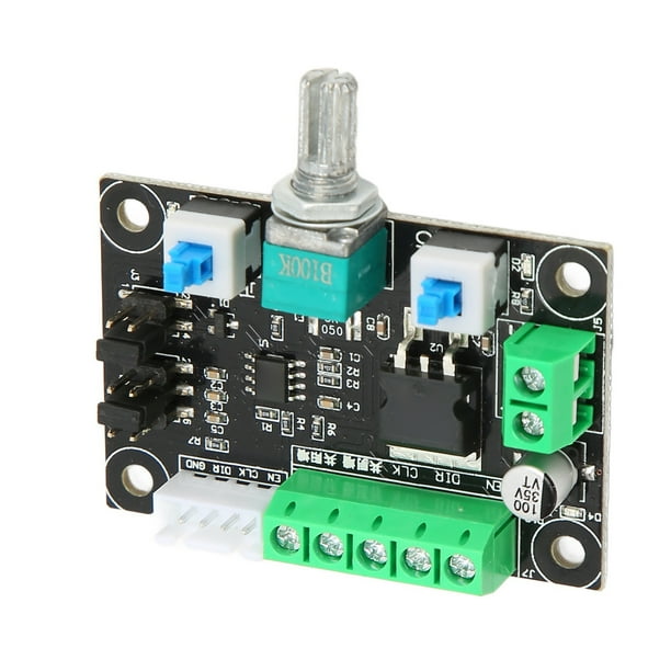 Adjustable Stepper Motor Controller, Easy To Wire Stepper Motor Pulse Signal Generator PCB ...
