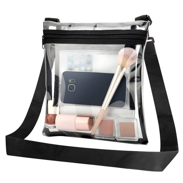Clear Shoulder Bag, EEEkit Clear Crossbody Bag with Adjustable Strap ...