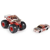 Monster Jam Zombie Racecar and Monster Truck 2-Pack, Die-Cast 1:64 ...