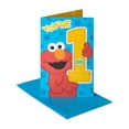 American Greetings Elmo 1st Birthday Card for Boy with Sound - Walmart.com