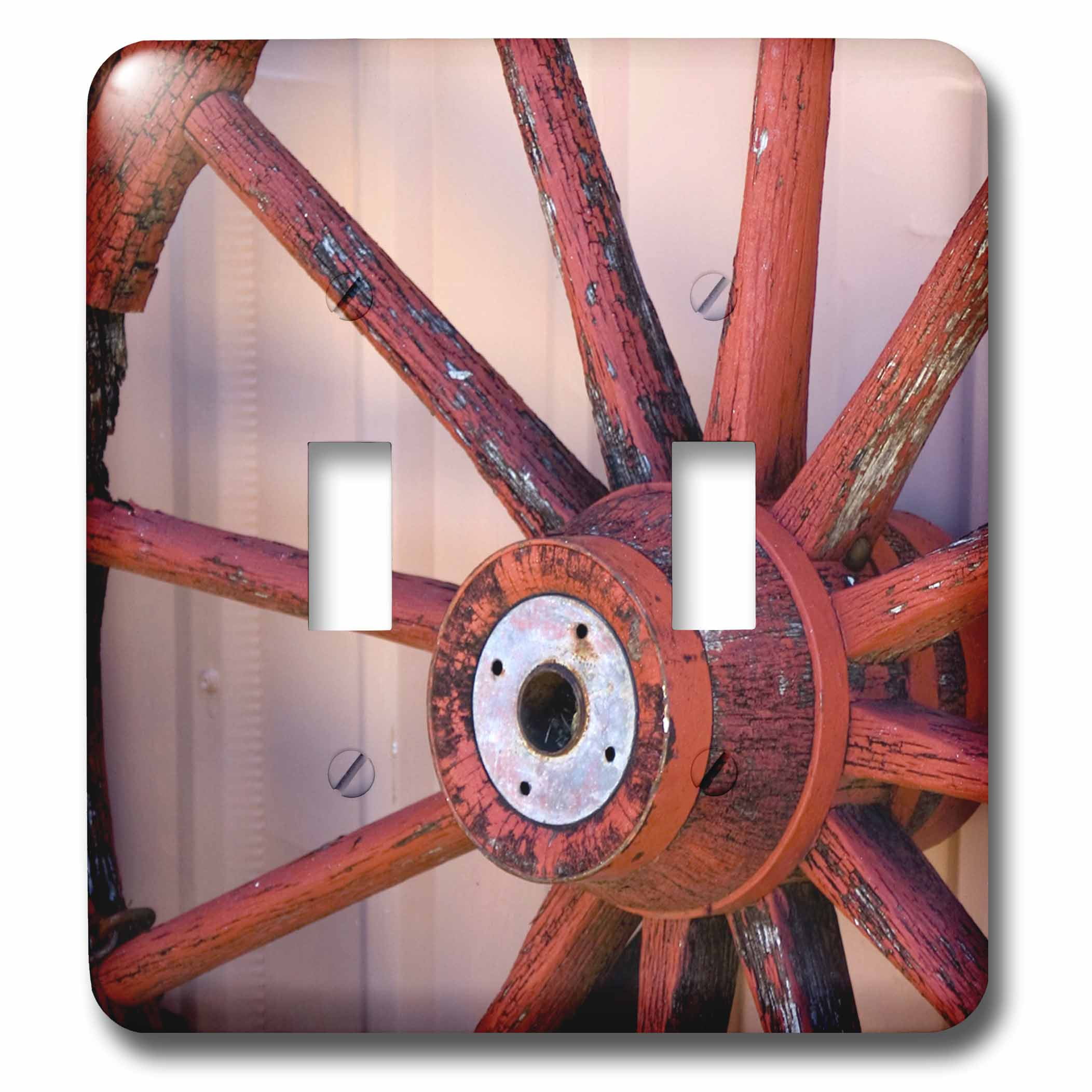 Farm, Western wagon wheel, Santa Fe, New Mexico - US32 JMR0412 - Julien ...