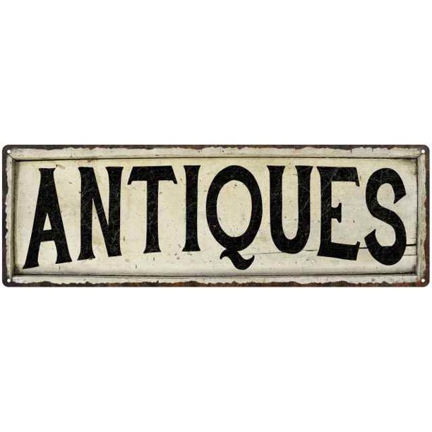 Antiques Sign