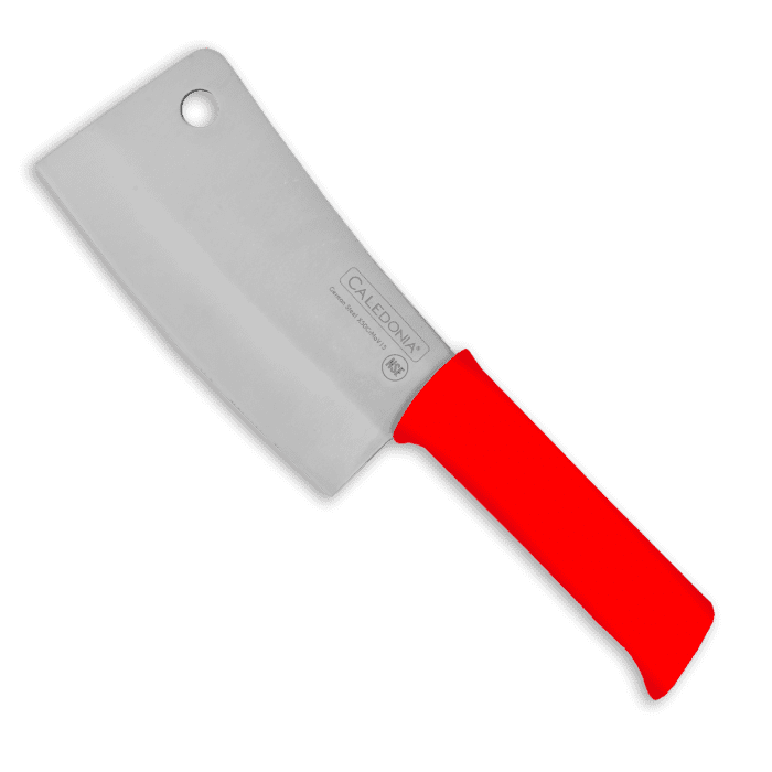 Hachuela Profesional Ergonómica Caledonia 8 Pulgadas Rojo | Bodega ...