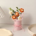 Crochet Flower Bouquet in Vase, Handmade Knitted Artificial Flower ...