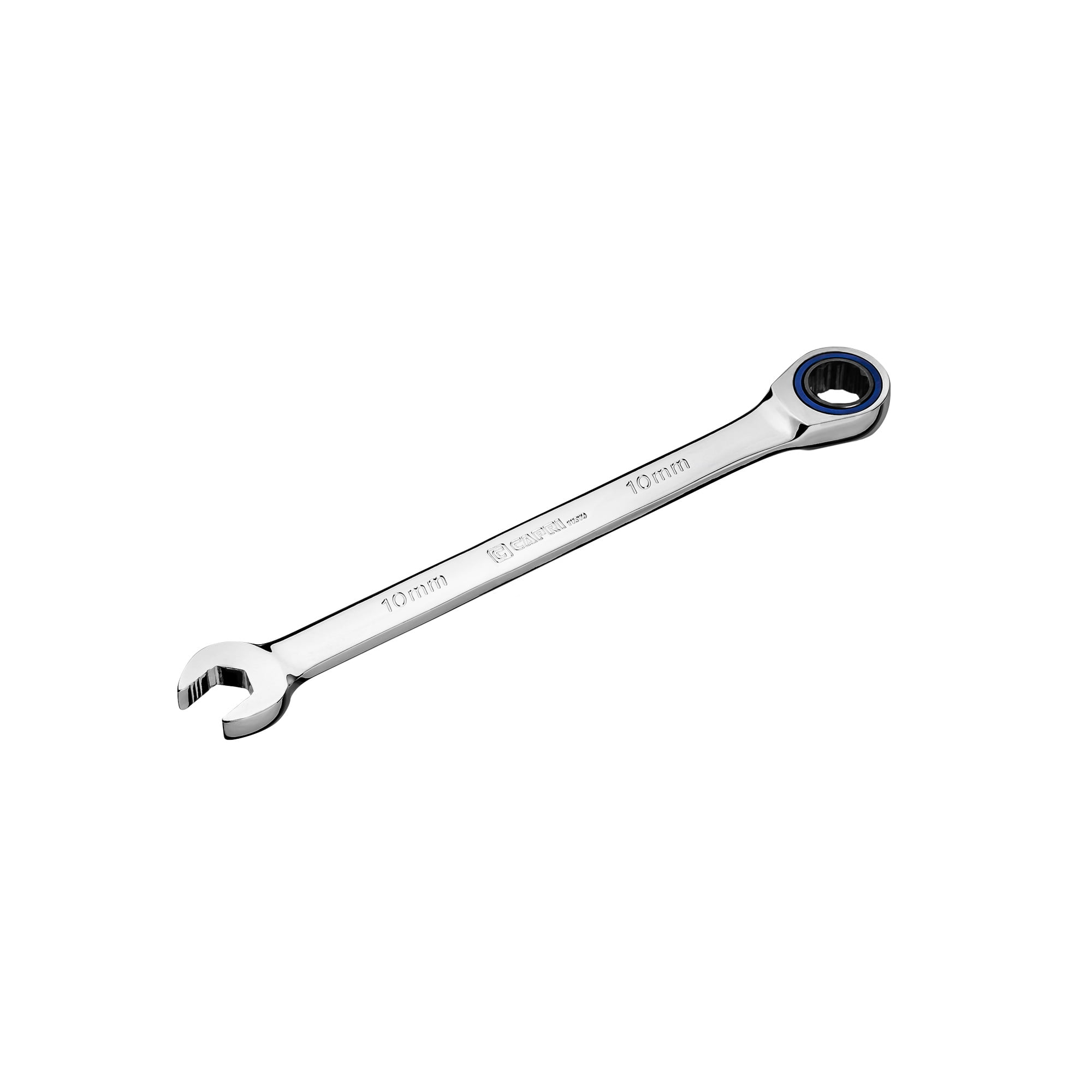 Capri Tools 10 mm Ratcheting Wrench, True 100-Tooth, 3.6-Degree Swing ...