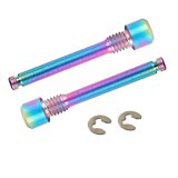 2 Pieces Bike Disc Brake Bolts 3mm Titanium Bolt Parts for Avid ...