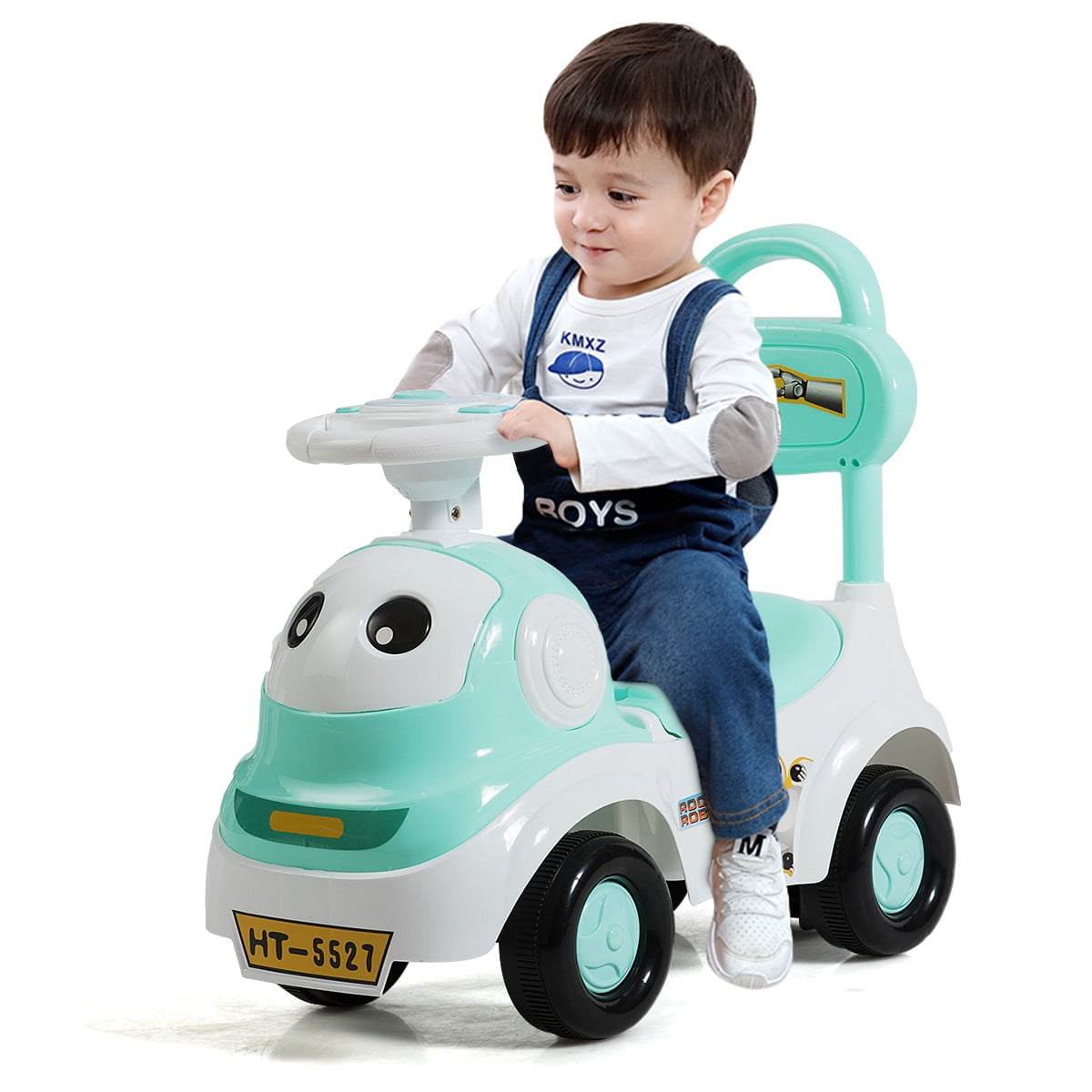 Infans 3-in-1 Baby Walker Sliding Car Pushing Cart Toddler Ride On Toy ...