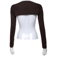 Muslim Shrug Womens Long Sleeved Bolero Style Arm Sleeves Islam Hijab ...