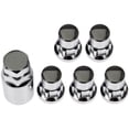 Dorman 712-228.5 Wheel Lock Set for Specific Models, Chrome (Pack of 5 ...