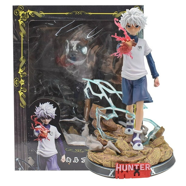 Figura de acción de Hunter x Hunter, Gon Freecss & Killua Zoldyck, 28cm, Kurapika Gong Bohan LED ...