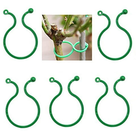 Plant Twist Clip Ties Garden Plant Support Clips Vegetables Tomato Vine ...