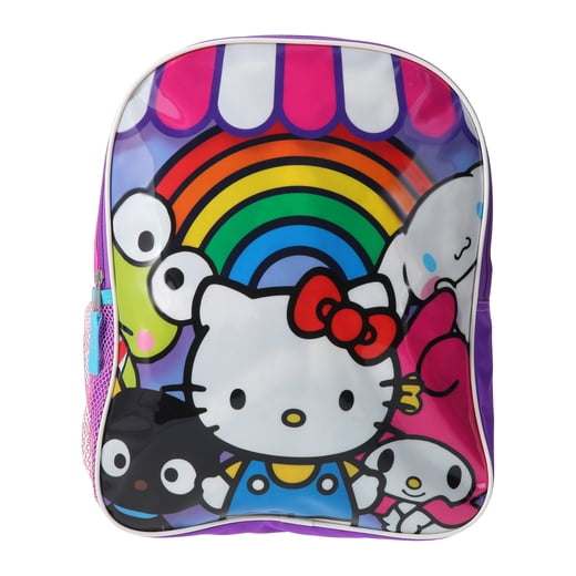 Hello Kitty And Friends Rainbow Themed Character Backpack - Walmart.com