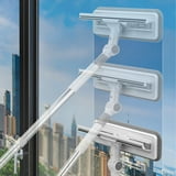 Aihimol Window Squeegee Cleaner 2 In 1 Shower Squeegee With Extension ...