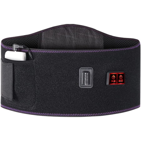 Massage Waist Heating Belt, Electric Back Support Belt with 10000mAh ...