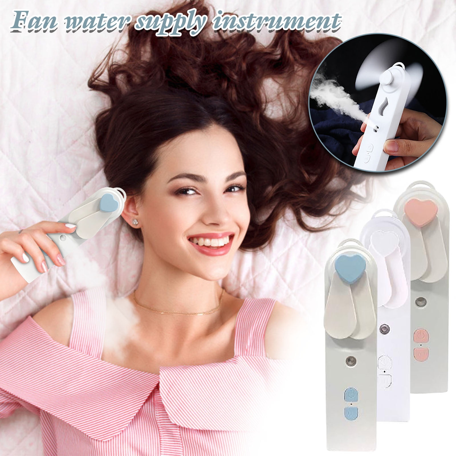 Fiudx Ofertas Relámpago Pequeño Agua Portátil De La Fan Que Repone El ...