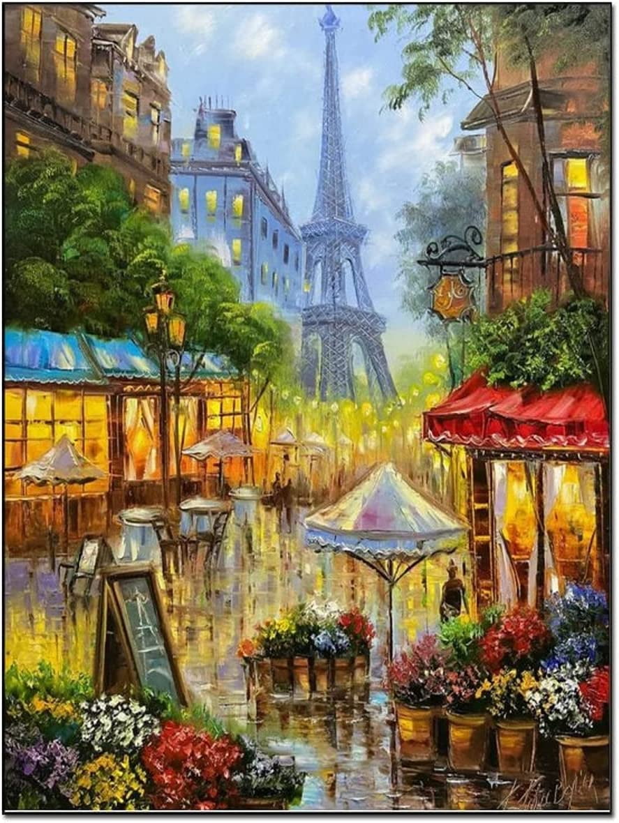 Paris Cafe Paintings
