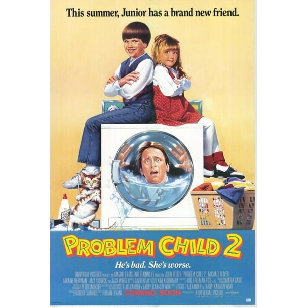 Problem Child 2 Movie Poster (11 x 17) - Walmart.com - Walmart.com