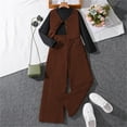 Cute Outfits For Girls Clothes Long Sleeve Knit Ribbed Tops Vest Wide ...