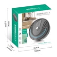AOOOWER Robotic Vacuum Cleaner Automatic Sweeping Robot Mopping Machine ...