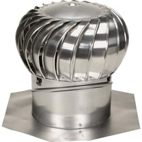 AirVent 14 In. Aluminum Internally Braced Wind Turbine Attic Vent ...