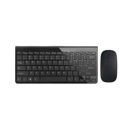 2.4G Wireless Keyboard Mouse Mini Multimedia Keypad Combo keyboard set computer wireless Set for ...