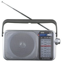 Studebaker SB2000RB Portable AM/FM Radio (Red) - Walmart.com