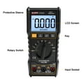 Multimeter,Handheld Meter Rms Resistance Duty Ncv 6000 Handheld Meter ...
