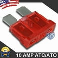 500 PCS 10 AMP ATC/ATO Standard Regular Fuse Blade 10A Car Truck Boat ...