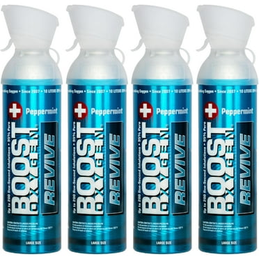 Boost Oxygen Personal Pocket Size 10 Liter Pure Canned Oxygen Canister ...