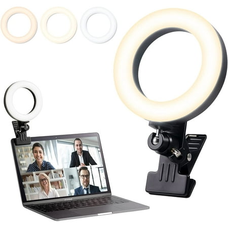 Video Conference Ring Lighting, Ring Light for aptop Computer/Webcam ...